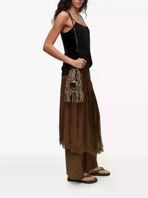 Bimba Y Lola Knotted Bucket Bag - Neutrals