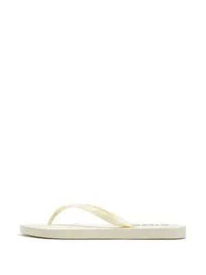 Bimba Y Lola Logo Print Flip Flops