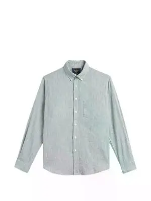 Portuguese Flannel Button-down Collar Chest-pocket Shirt