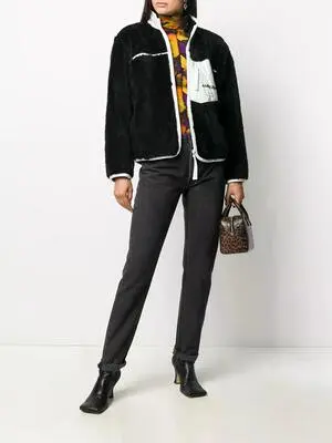 AMBUSH Logo-print Fleece Jacket