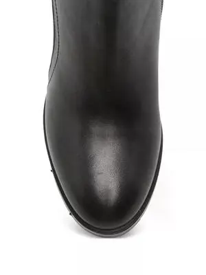 SERGIO MORETTI FIRENZE Leather Ankle Boots