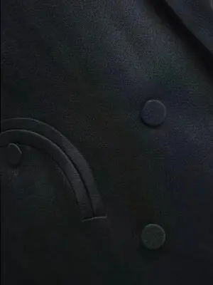BLAZÉ MILANO Double-breasted Peak-lapel Blazer