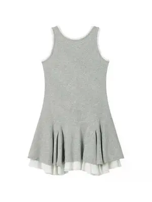 B+AB Mini Ruffled Trim Sleeveless Dress