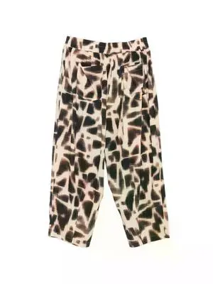 PSOPHIA Geometric Print Drawstring Trousers