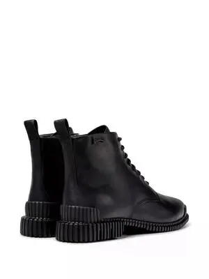 Camper Pix Lace-up Ankle Boots - Black
