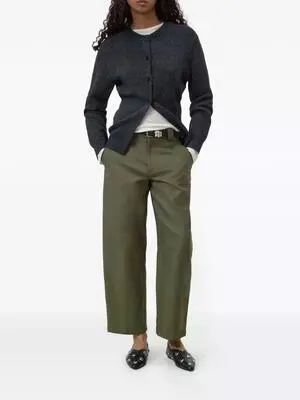 Closed Crew Neck Cardigan