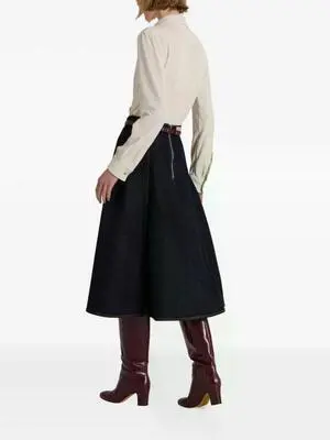 Alberta Ferretti Leather Knee-high Boots