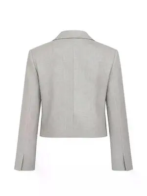 WE-AR4 Single-breasted Cropped Blazer