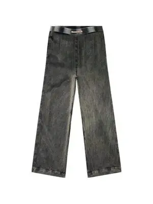 DIESEL® Viscose Pants With A Fluid Fit - Grey