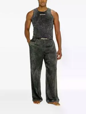 DIESEL® Viscose Pants With A Fluid Fit