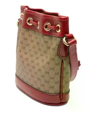 Gucci Micro Gg Supreme Doraemon Bucket Bag
