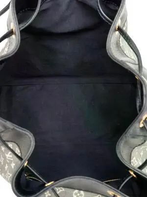 LOUIS VUITTON Monogram Mini Lin Noe Pm Bucket Bag - Grey