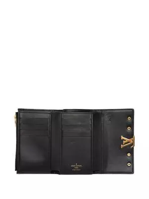 LOUIS VUITTON 2017 Studded Taurillon Capucines Compact Wallet Small Wallets