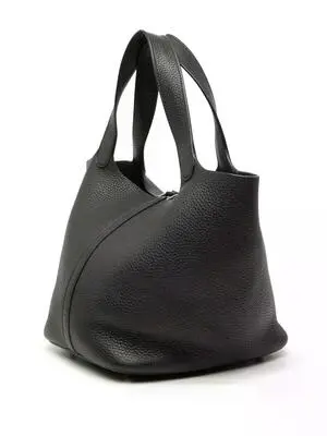 Hermès 2017 Clemence Picotin Lock 22 Handbag - Black