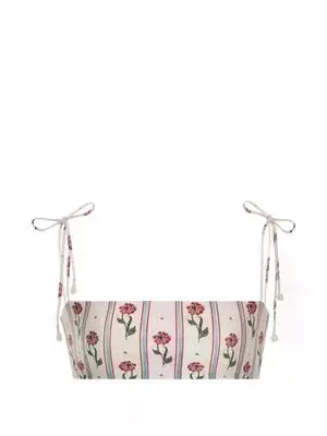 Agua Bendita Primavera Quebrada Bikini Top