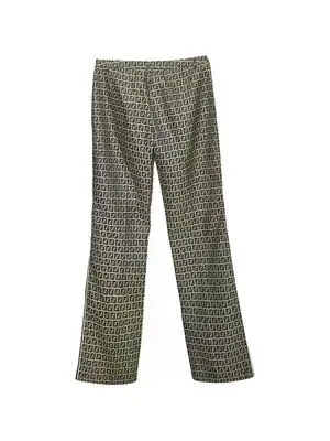 Fendi Zucca Pattern Jacquard Trousers