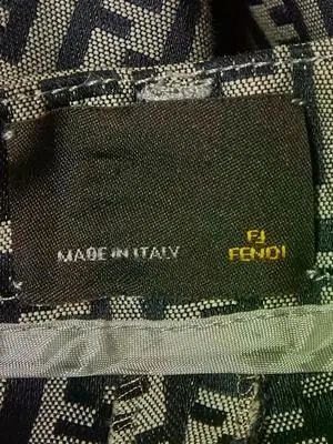Fendi Zucca Pattern Jacquard Trousers