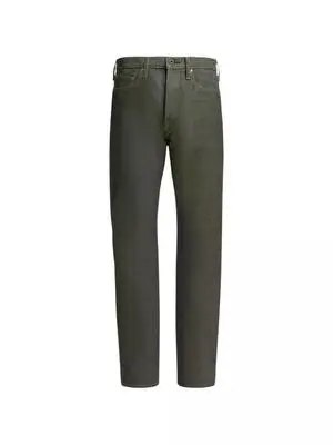 Kapital Textured Straight-leg Jeans