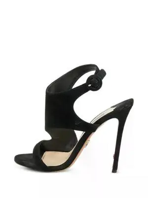 Prada Suede Stiletto Sandals