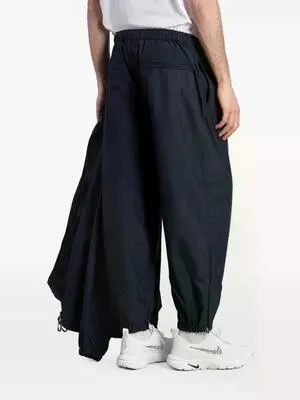 Comme Des Garçons Elasticated-cuff Track Pants