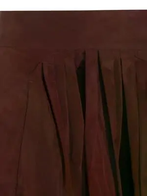 Max Mara Pleated Flared Skirt