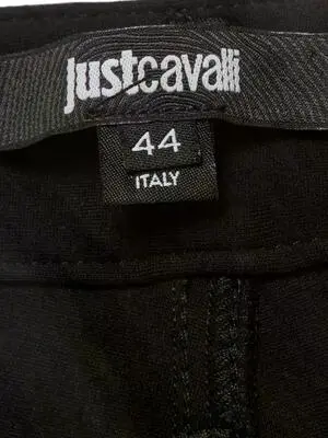 Just Cavalli Snakeskin-pattern Jersey Trousers