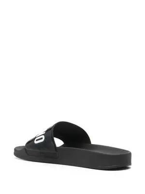 Moschino Embossed Slides