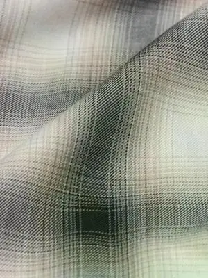 Edwin Check-print Open-collar Shirt