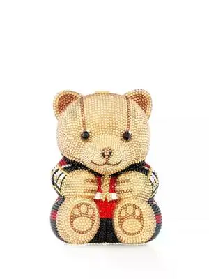 Judith Leiber Crystal Embellished Mini Bag - Gold