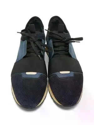 Balenciaga Race Runner Mesh-detail Sneakers - Blue