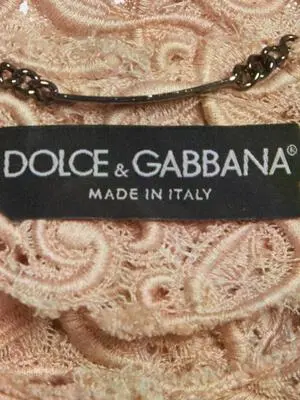 Dolce & Gabbana Sheer Lace Coat
