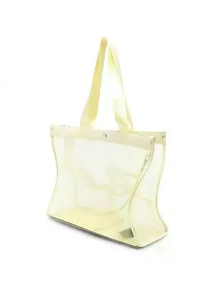 Karl Lagerfeld Logo-appliqué Mesh Tote Bag
