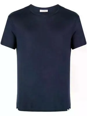Orlebar Brown Short-sleeve Cashmere T-shirt - Blue