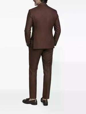 FRANZESE COLLECTION Double-breasted Wool Suit