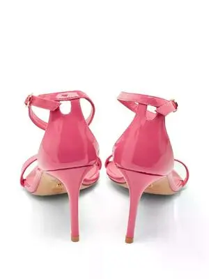 STUART WEITZMAN Nudistcurve Ankle-strap Heeled Sandals