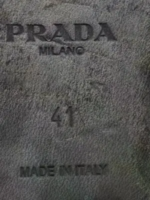 Prada Logo-strap Slides