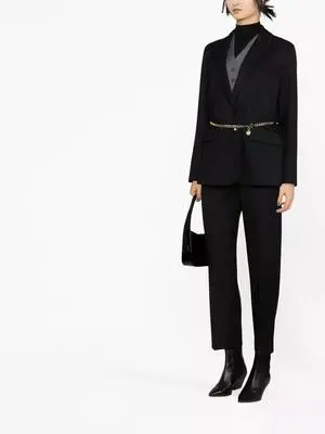 Maje Single-breasted Belted Blazer