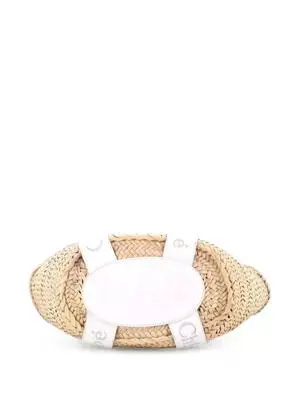 Chloé Sense Basket Tote Raffia Shoulder Bag