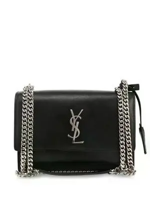 Saint Laurent Sunset Medium Shoulder Bag - Black
