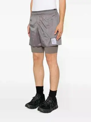 Satisfy Techsilk 8 Layered Shorts - Grey