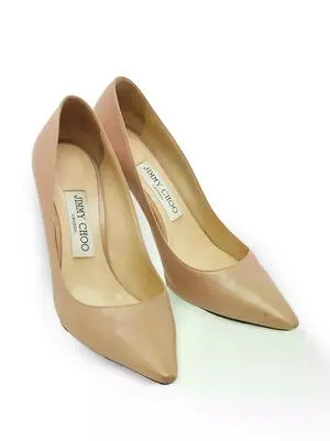 JIMMY CHOO Romy Pointed-toe Pumps - Neutrals