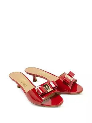 FERRAGAMO Vara Bow Heeled Sandals