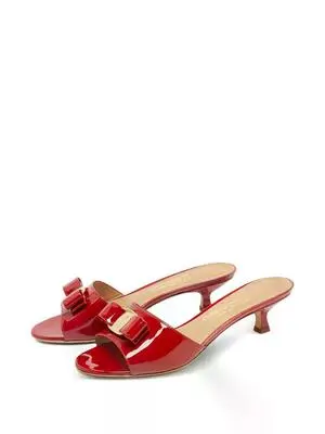 FERRAGAMO Vara Bow Heeled Sandals