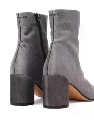MAISON MARGIELA Anatomic Satin Ankle Boots