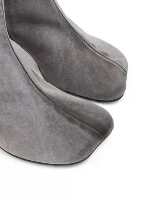 MAISON MARGIELA Anatomic Satin Ankle Boots
