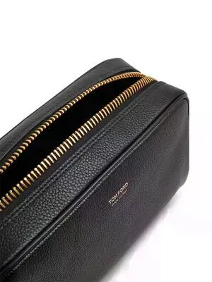 TOM FORD Grained Leather Wash Bag