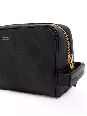 TOM FORD Grained Leather Wash Bag