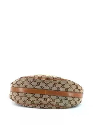 Gucci Gg Canvas Medium Hobo Bag - Brown
