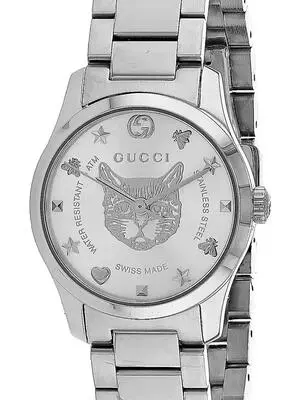 Gucci G-timeless 27mm Watch - Silver