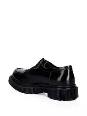 ADIEU PARIS Leather Ridged-sole Lace-up Derby Shoes